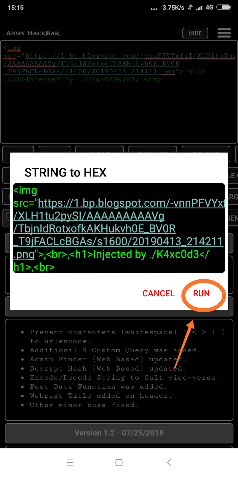 Cara mengubah format string to hex ( Injection Using Dios ) | Nolife ...