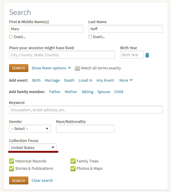 Scrapping My Family History: Filtering Mary, Part 1
