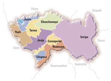Junín: Ubicación Geográfica