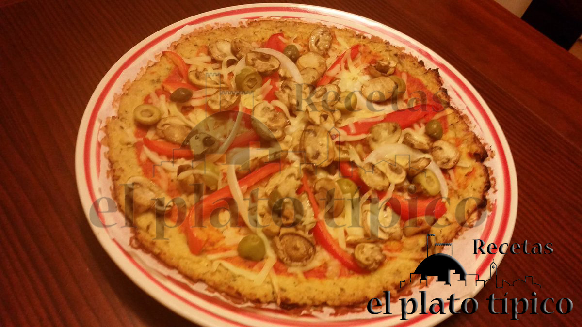 El Plato Típico: Pizza de coliflor