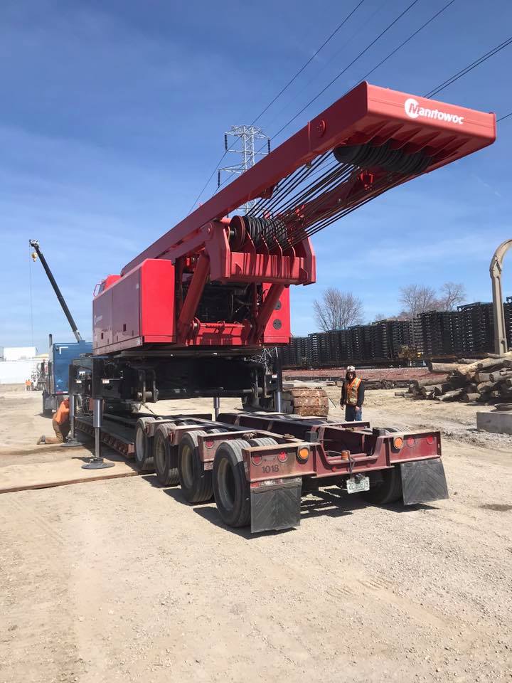 Industrial History: Cranes with a Luffer Jib