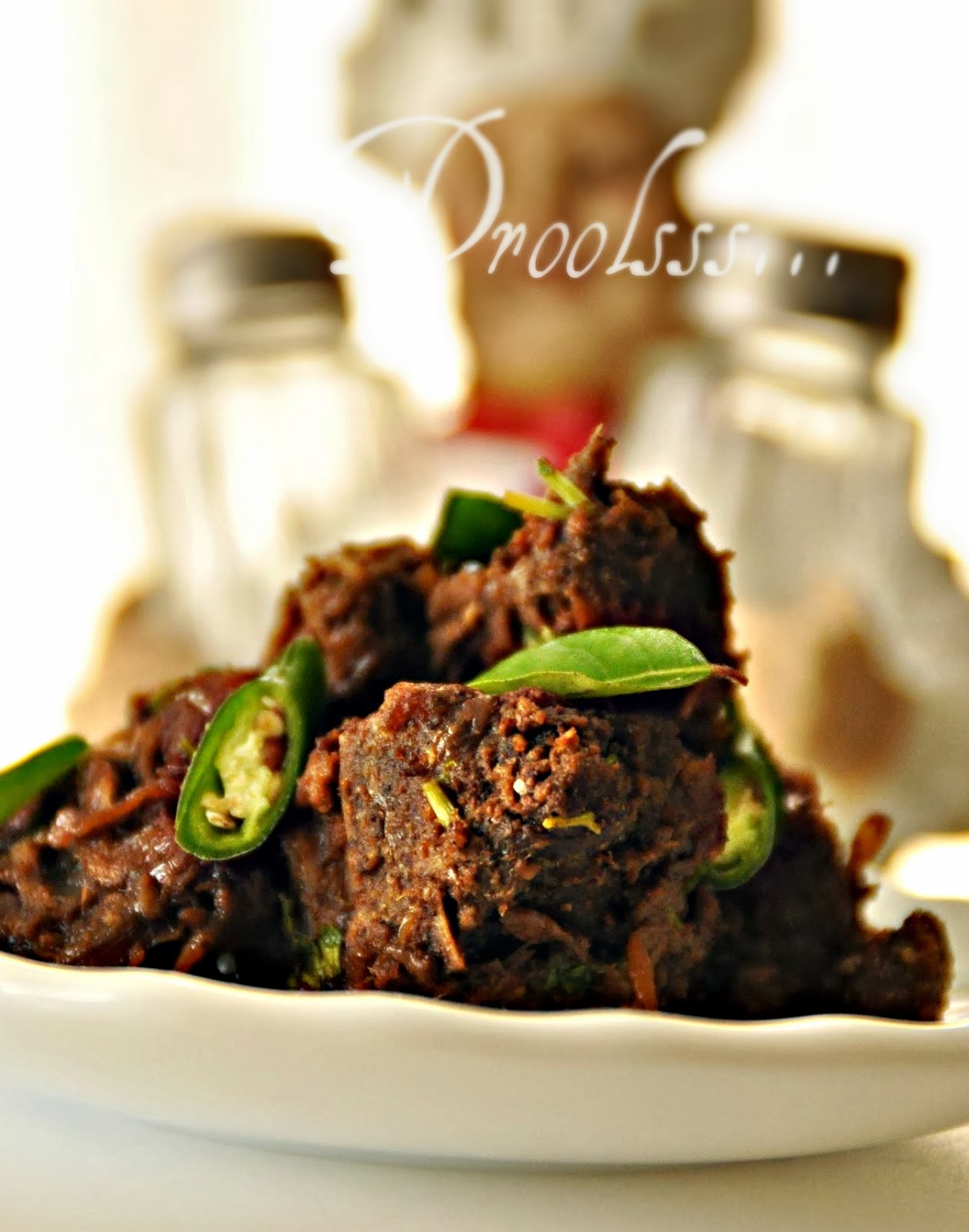 Droolsss . . .: Kurumulakku Mutton/ Pepper Mutton
