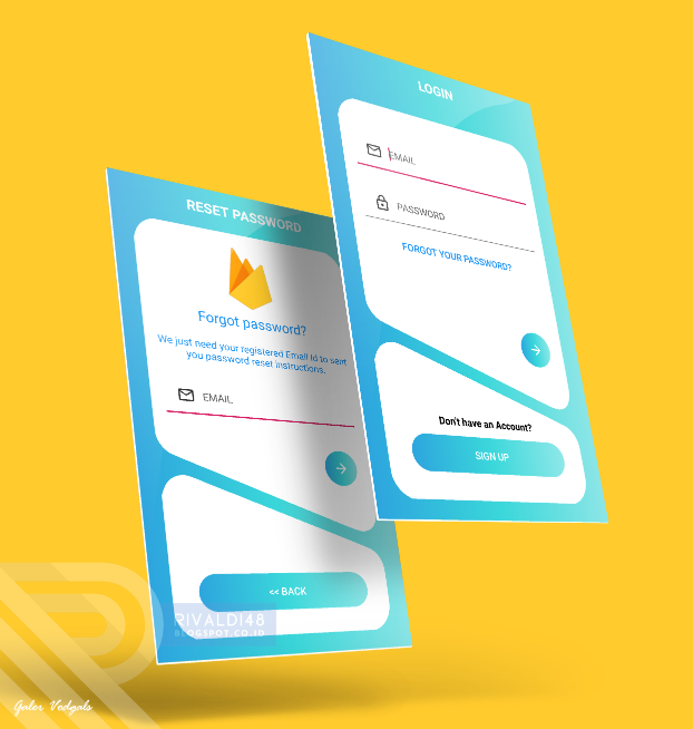 Tutorial Login, Register dan Forgot Password dengan Firebase - Android Studio - Rivaldi 48