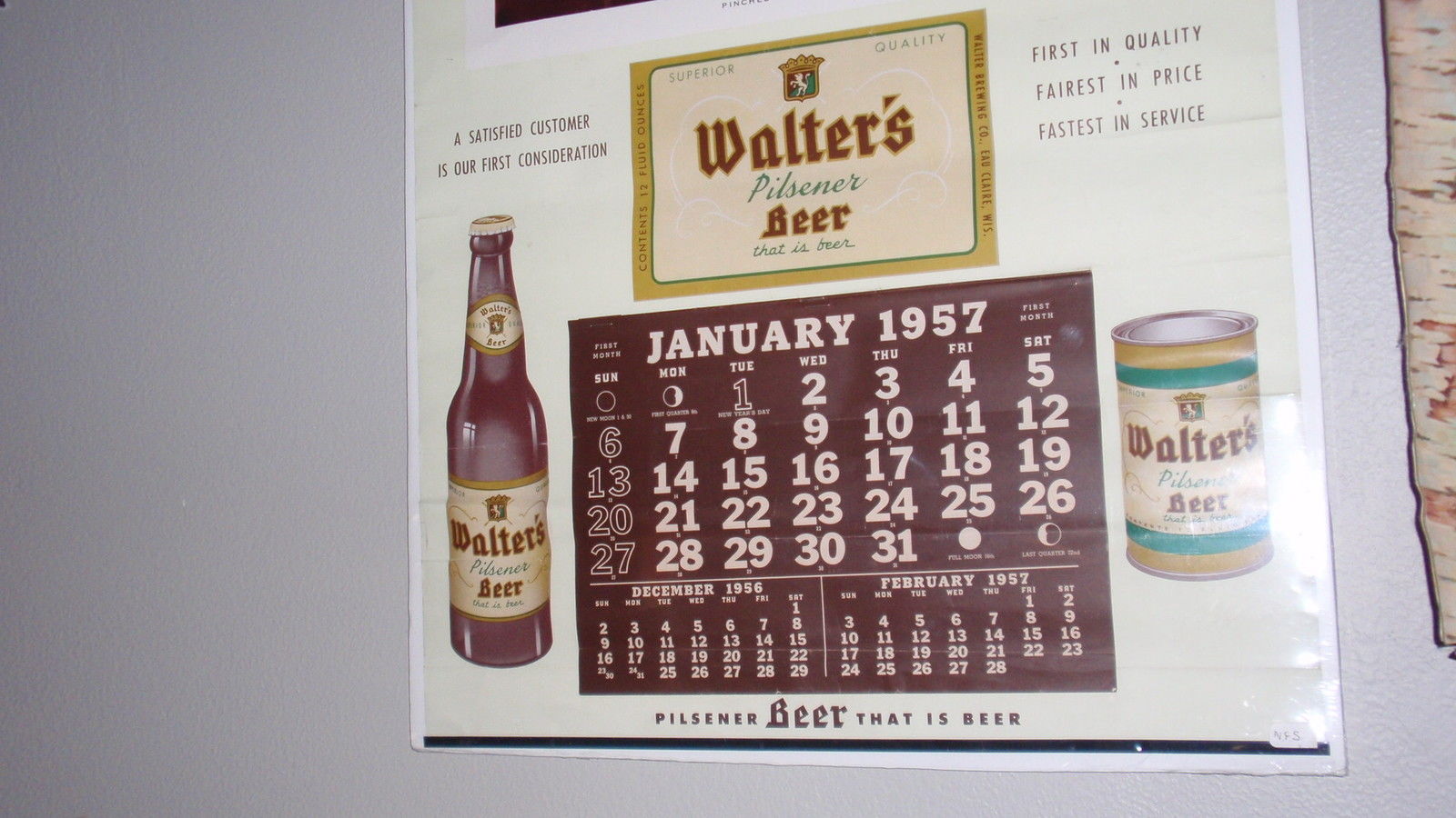 Walters Beer - Eau Claire Wisconsin - Walter Beer