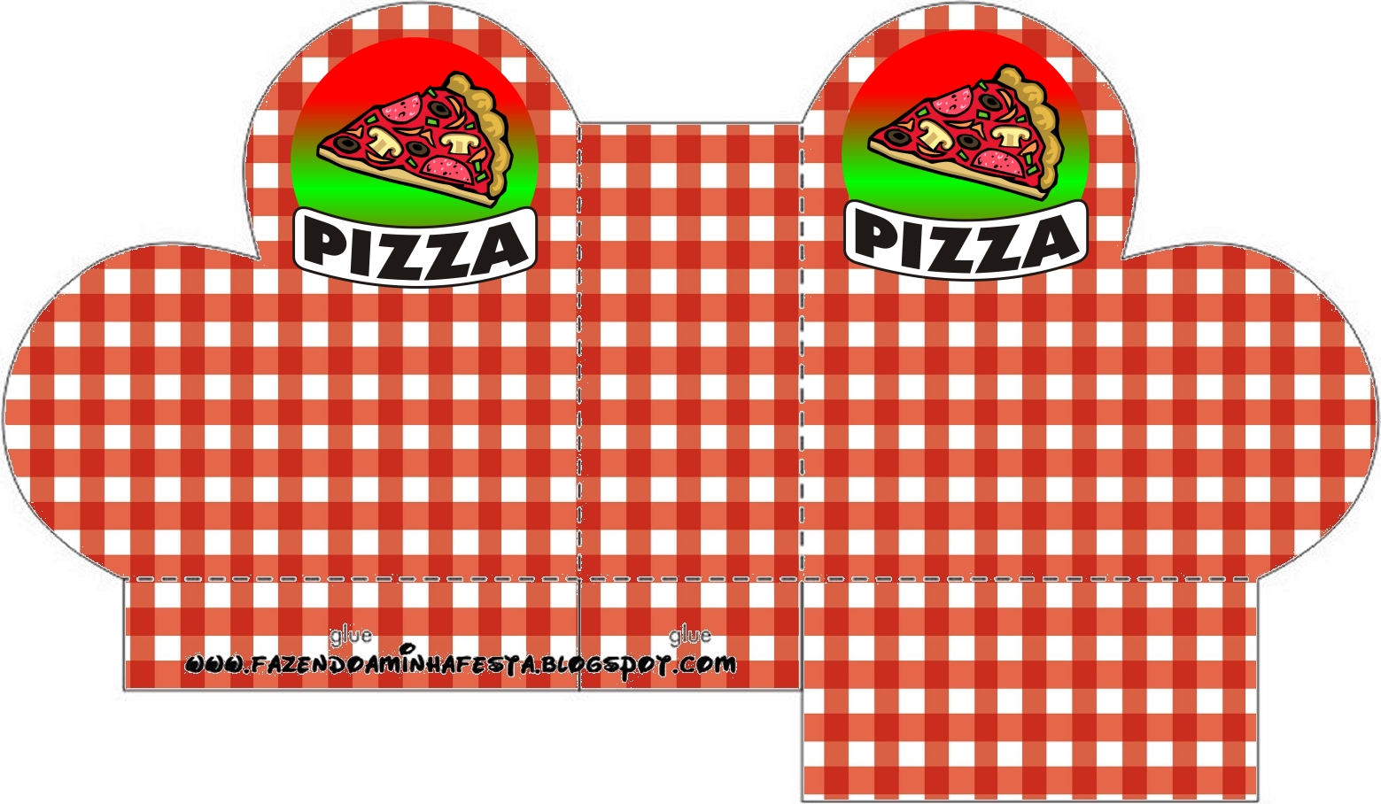 Pizza Party: Free Printable Boxes. - Oh My Fiesta! in english