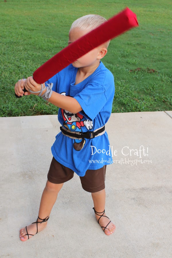 Barefoot Ninja Sandals for Little Boys!