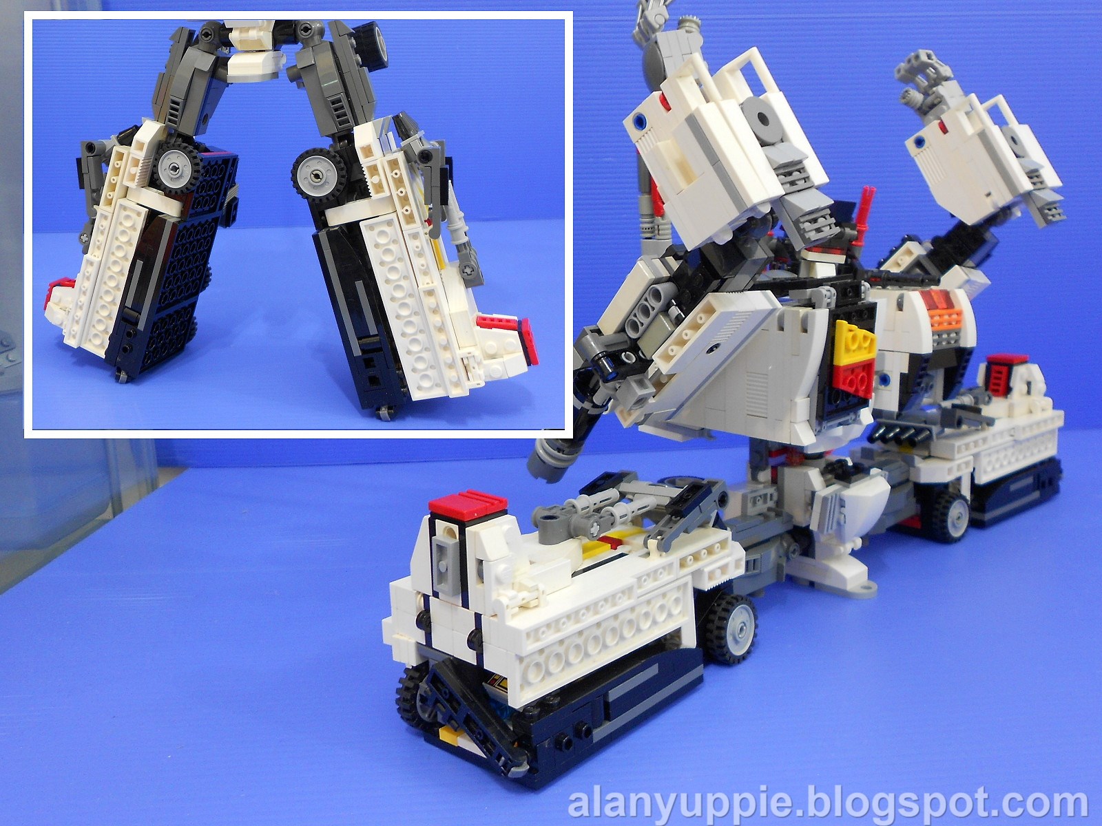 Alanyuppie's LEGO Transformers: LEGO Metroplex: Part 3 of 3: Base Mode