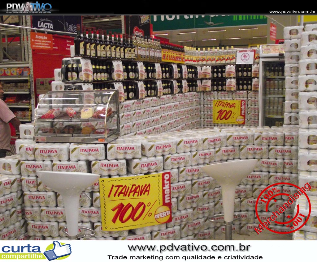 Ação de Merchandising Itaipava ~ PDV Ativo