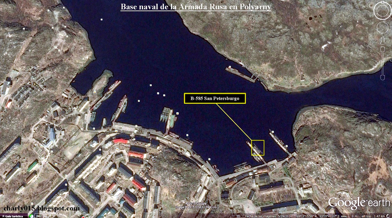 Análisis Militares: El Sankt Peterburg en Polyarny