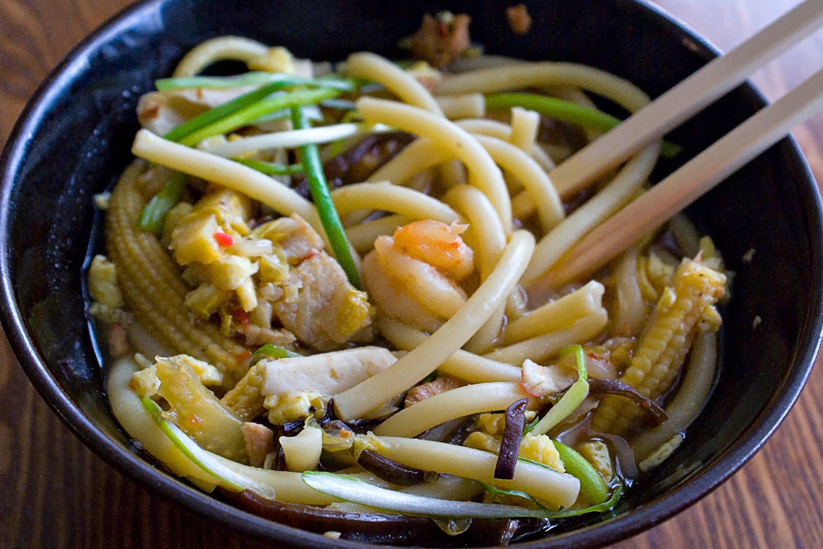 The Hungry Lovers: Seafood Udon Soup