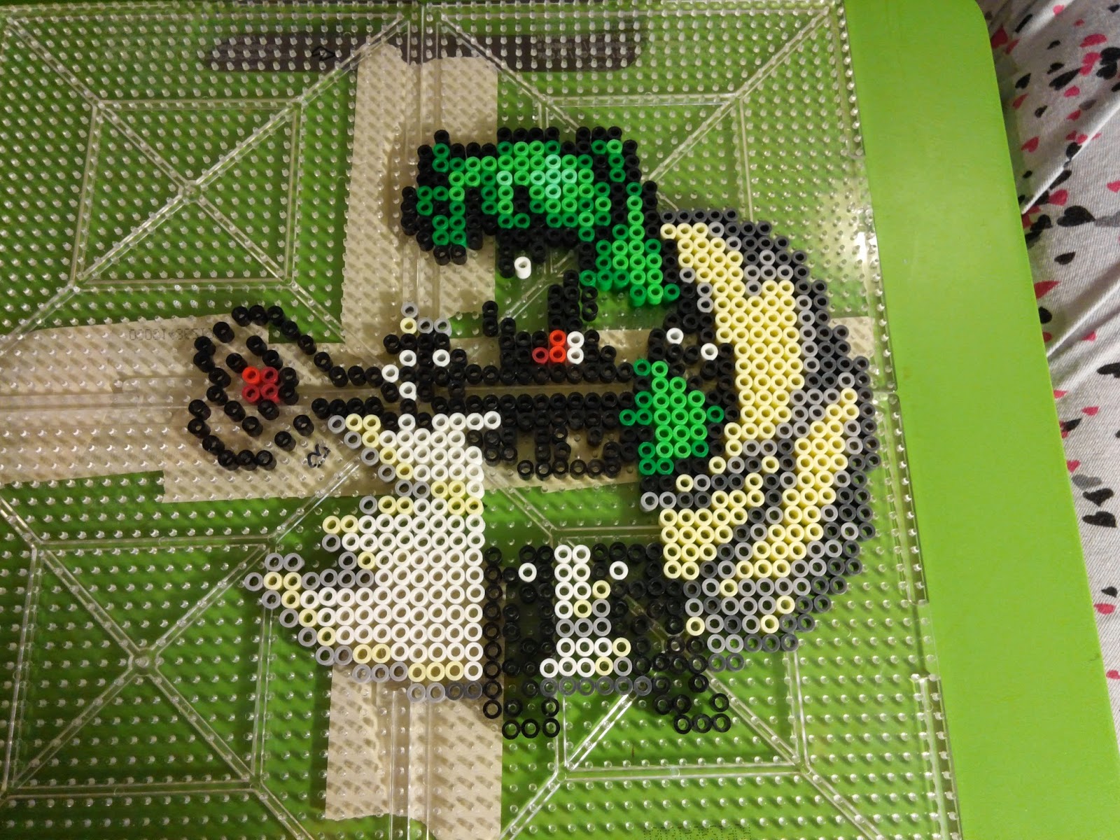 Perler Bead Projects: Perler Sailor Pluto #1