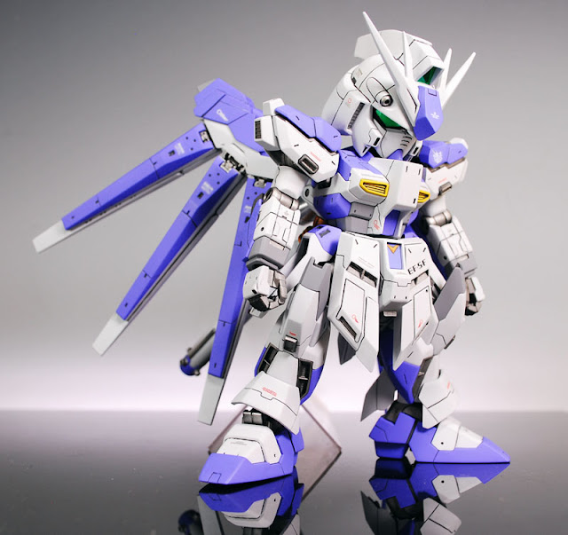 GUNDAM GUY: SD RX-93-v2 Hi-v Gundam - Custom Build