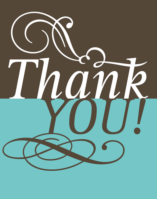 Paper Acrobat: Thank You Card - Number 2