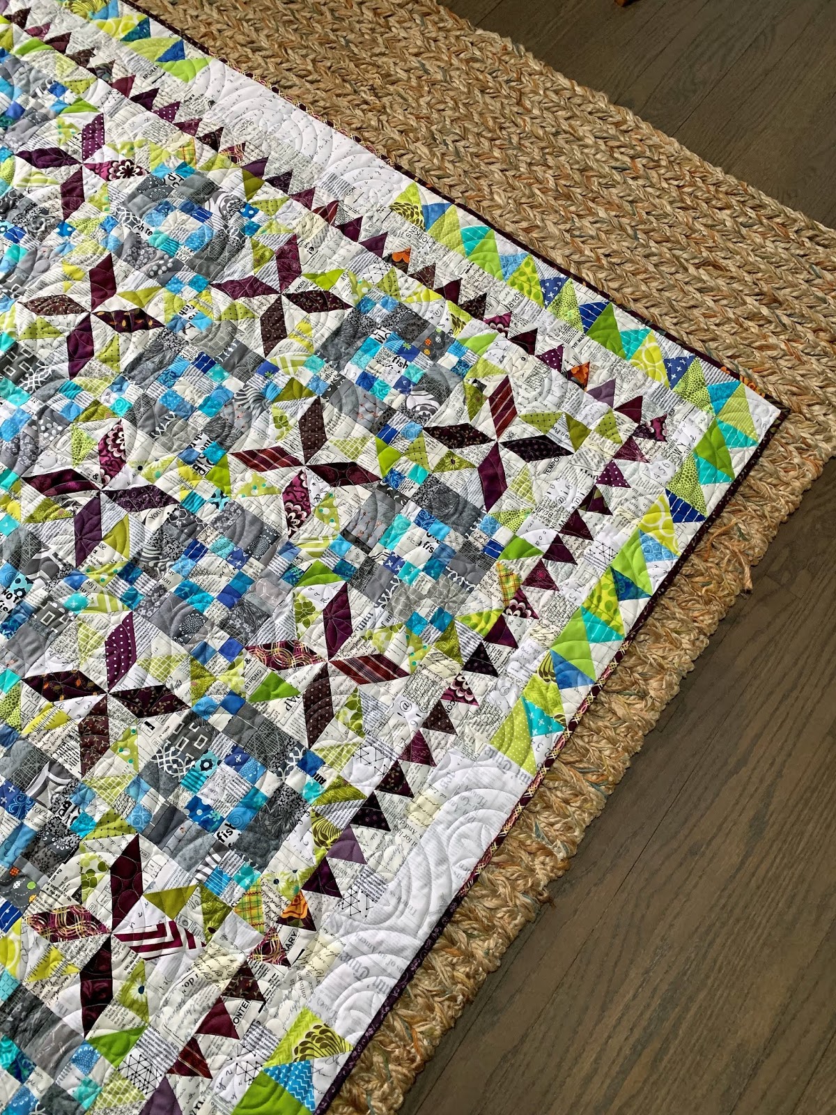 Sue Daurio's Quilting : First Finish of 2019 - Good Fortune