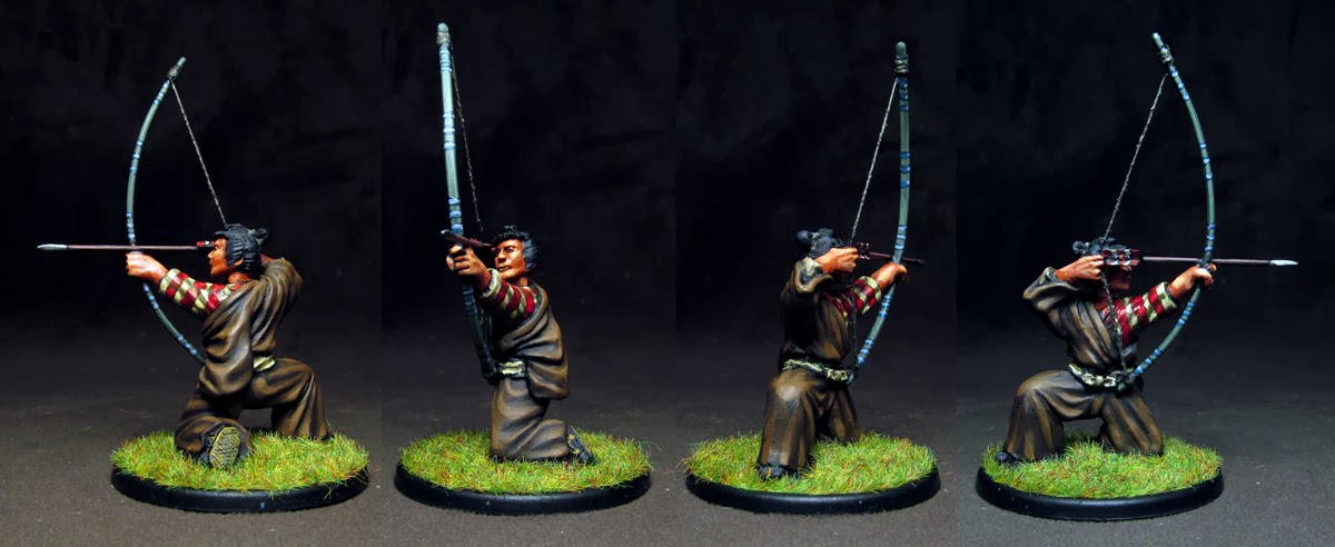 Carmen's Fun Painty Time: 42mm Samurai: Archer