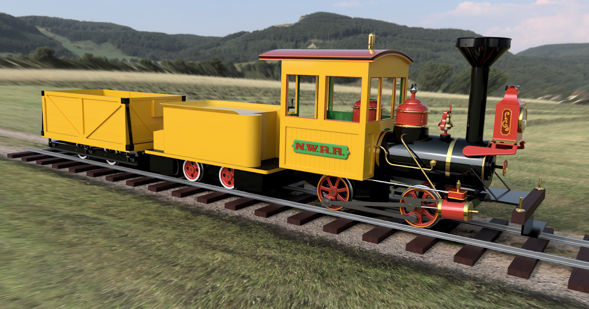 Nature's Wonderland Locomotive Kitbash