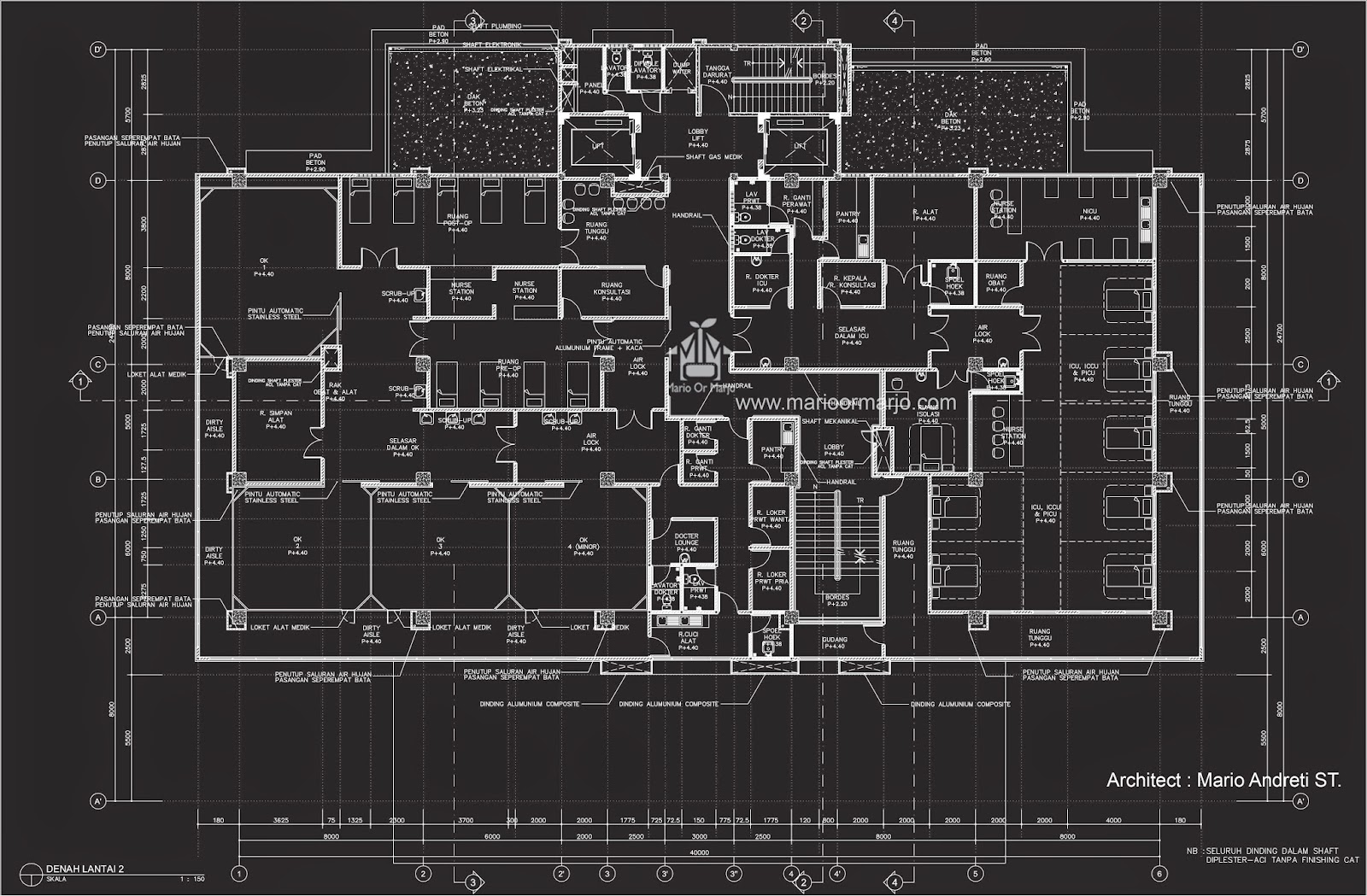 20+ Denah Rumah Sakit Sederhana, Yang Populer!