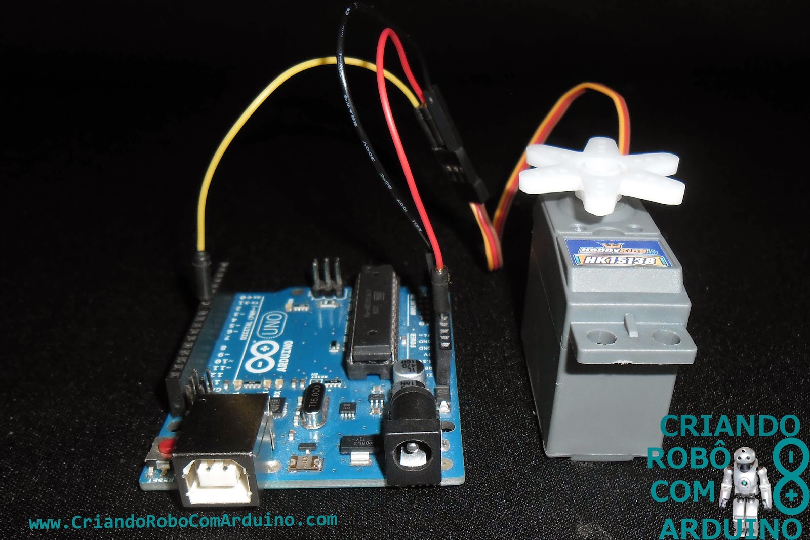 Criando Robô Com Arduíno Como Usar O Servo Motor Normal E Hackeado No Arduino