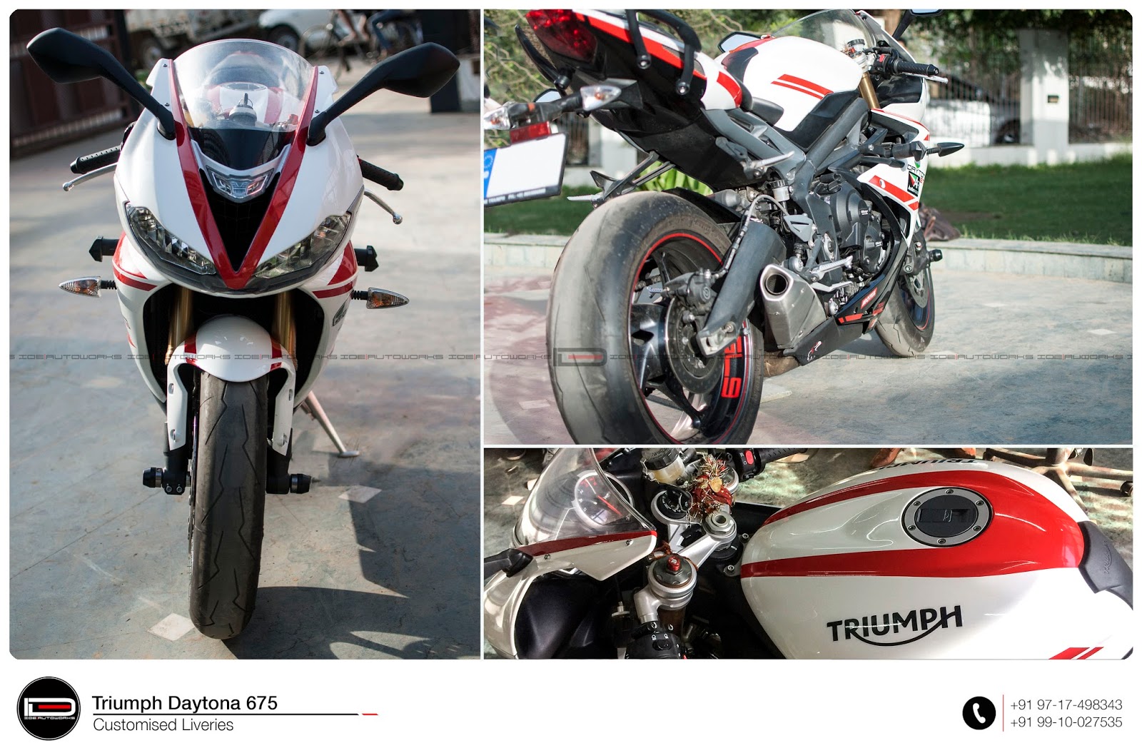 Triumph Daytona 675R - Racing Liveries | IDE Autoworks