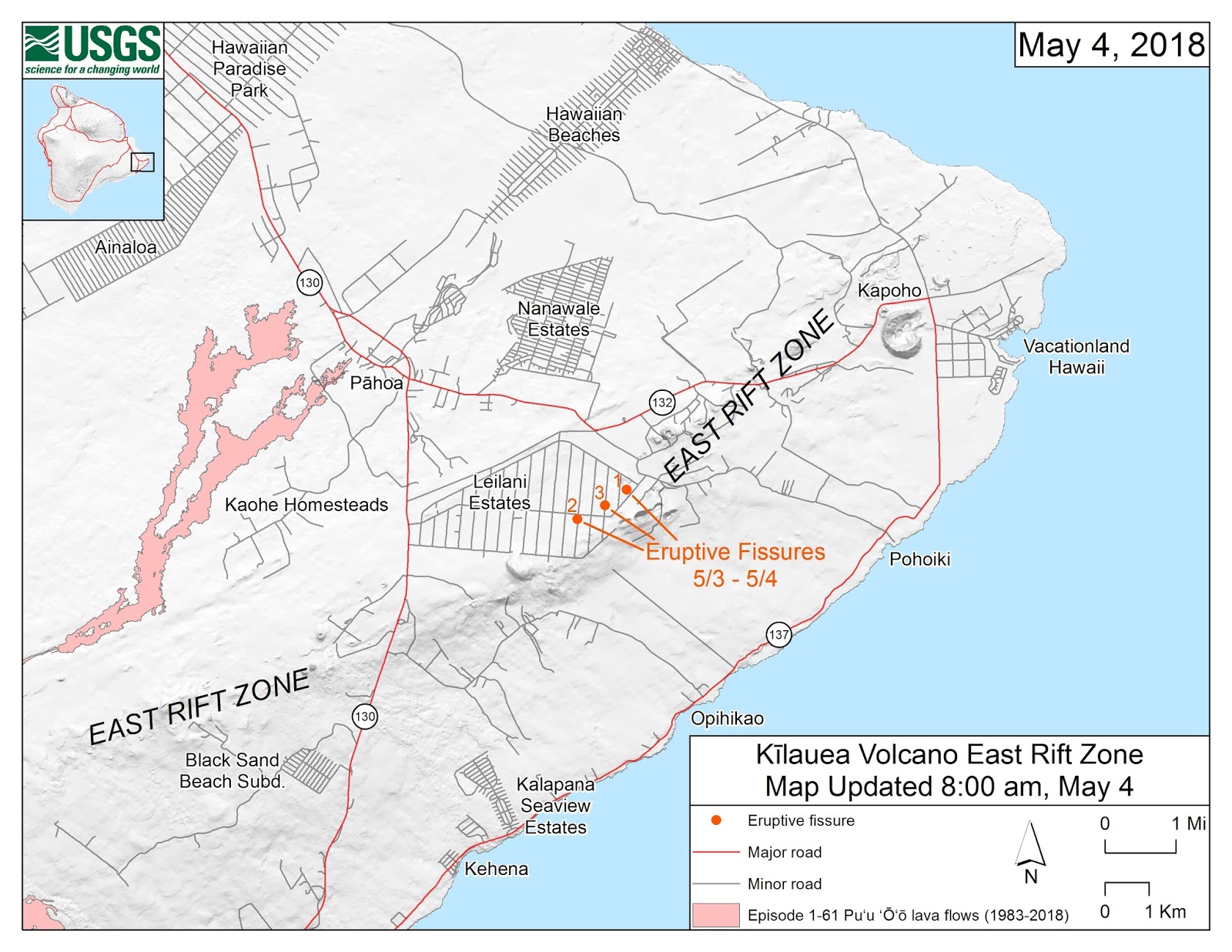 Tropical Synapses: The Kilauea East Rift lava flow starts again, this ...