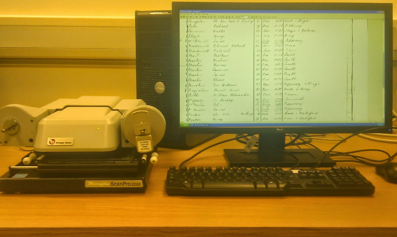 Accessing the Library's Microform Collection