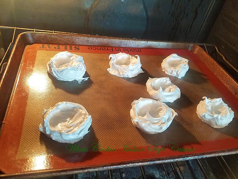 Elegant Meringue Cups | What's Cookin' Italian Style Cuisine