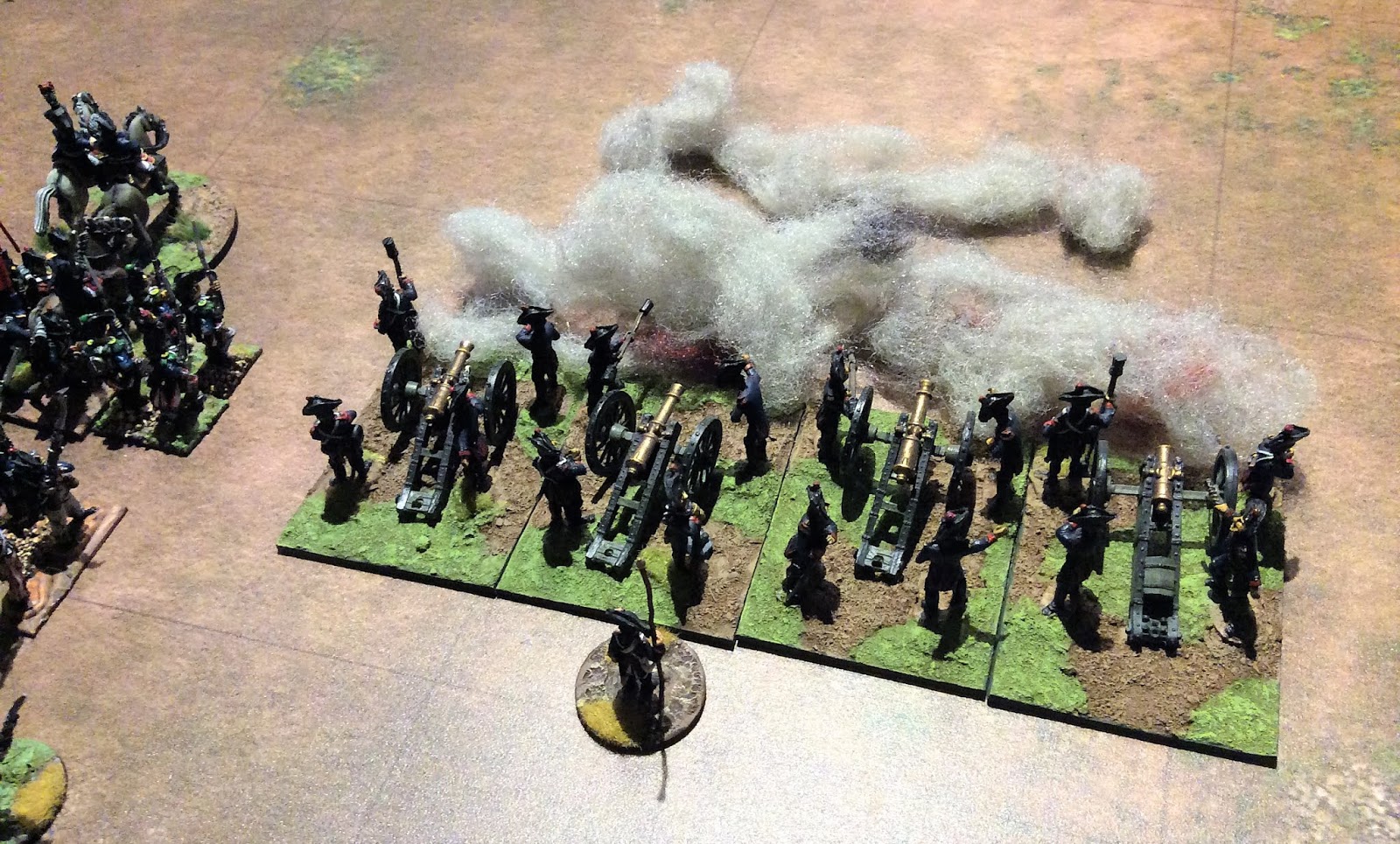 The Northumbrian Wargamer.: Column vs line, Sharp practice 2
