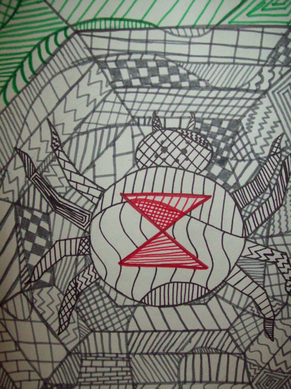 my artful nest: Texture Animals