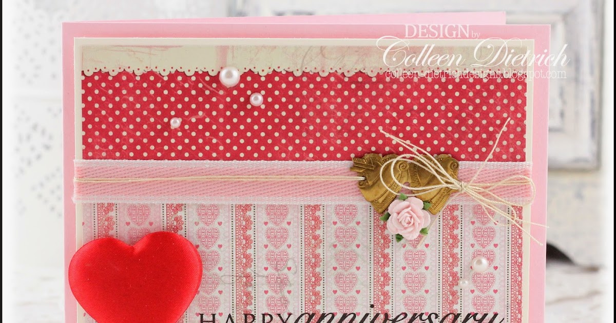 Seize The Sketch #26 - Puffy Heart Anniversary | Colleen Dietrich Designs