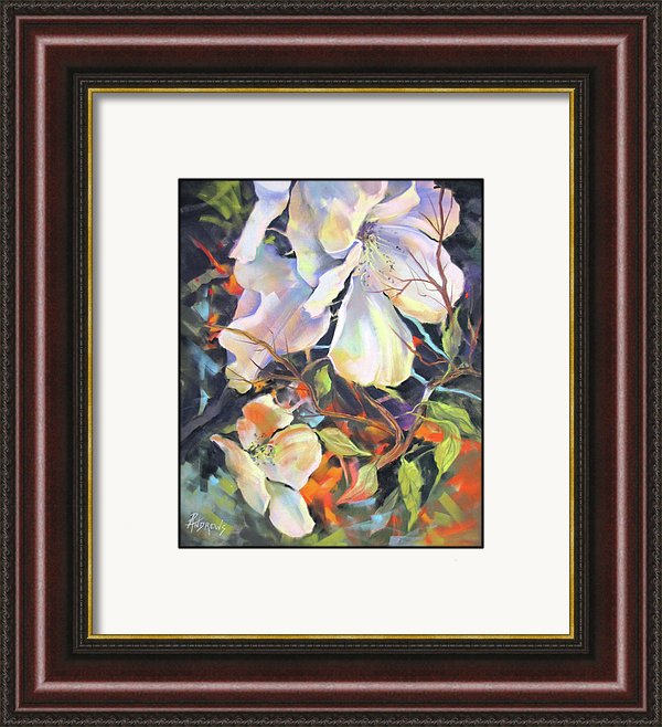 Rae Andrews : Swan Song..Pastel..Texas Artist..Rae Andrews