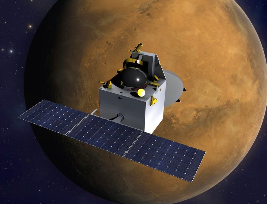 5 spacecraft currently orbiting Mars | human Mars