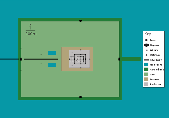 CAMBODIA.MYANMAR.PHILIPINE: Planning principle in Angkor Wat (exam-OCT 09)