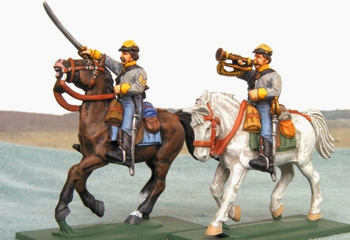 Miniature Soldiers: Confederate Cavalry in Regulation Dress