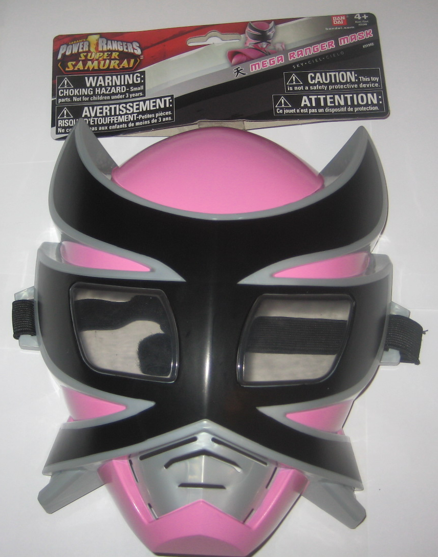Pink Power Ranger Samurai Mask