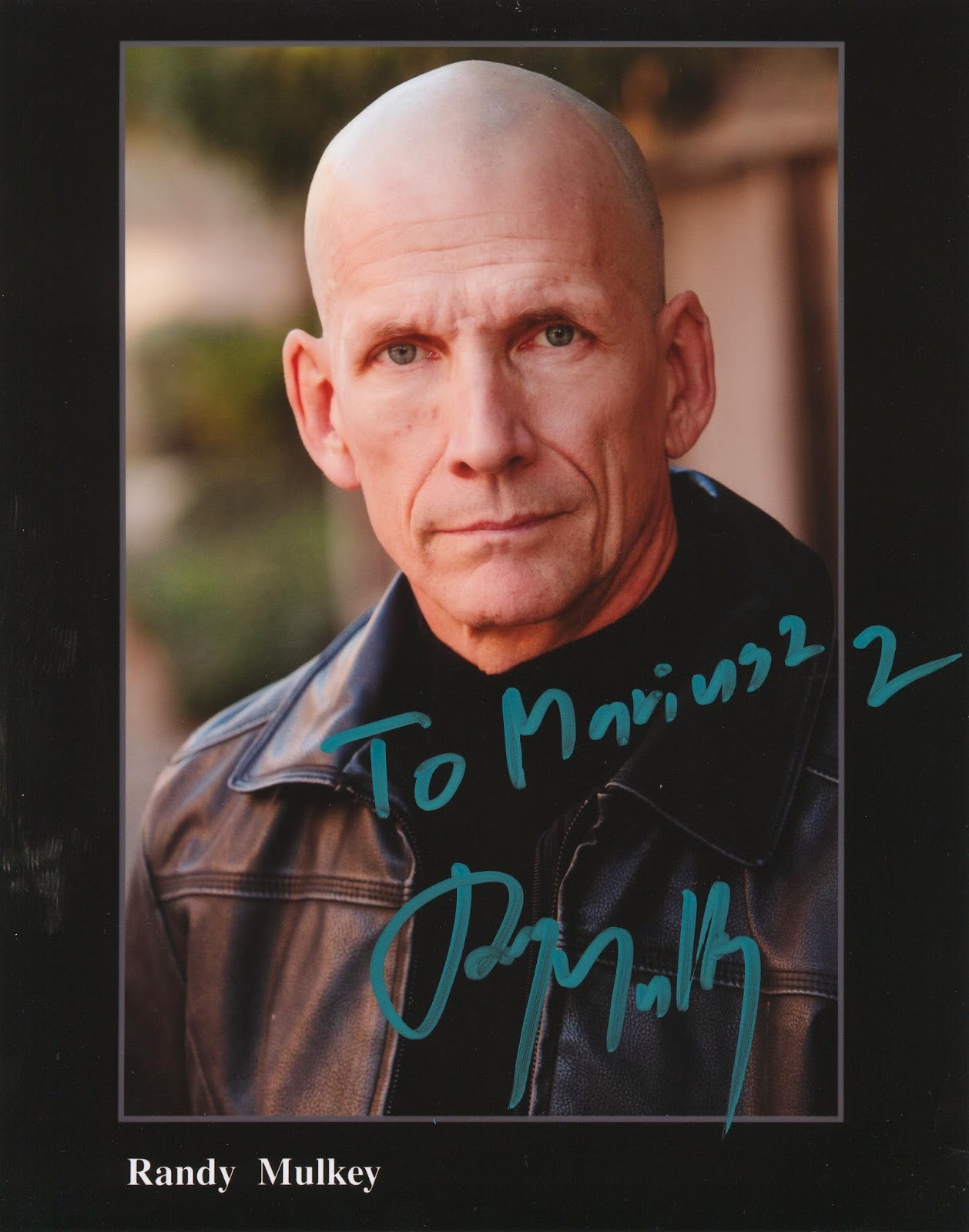 Autografy Mariu: Randy Mulkey