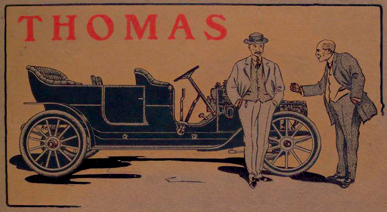 Just A Car Guy: The 1909 Thomas Flyer catalog, winning the 1908 ...