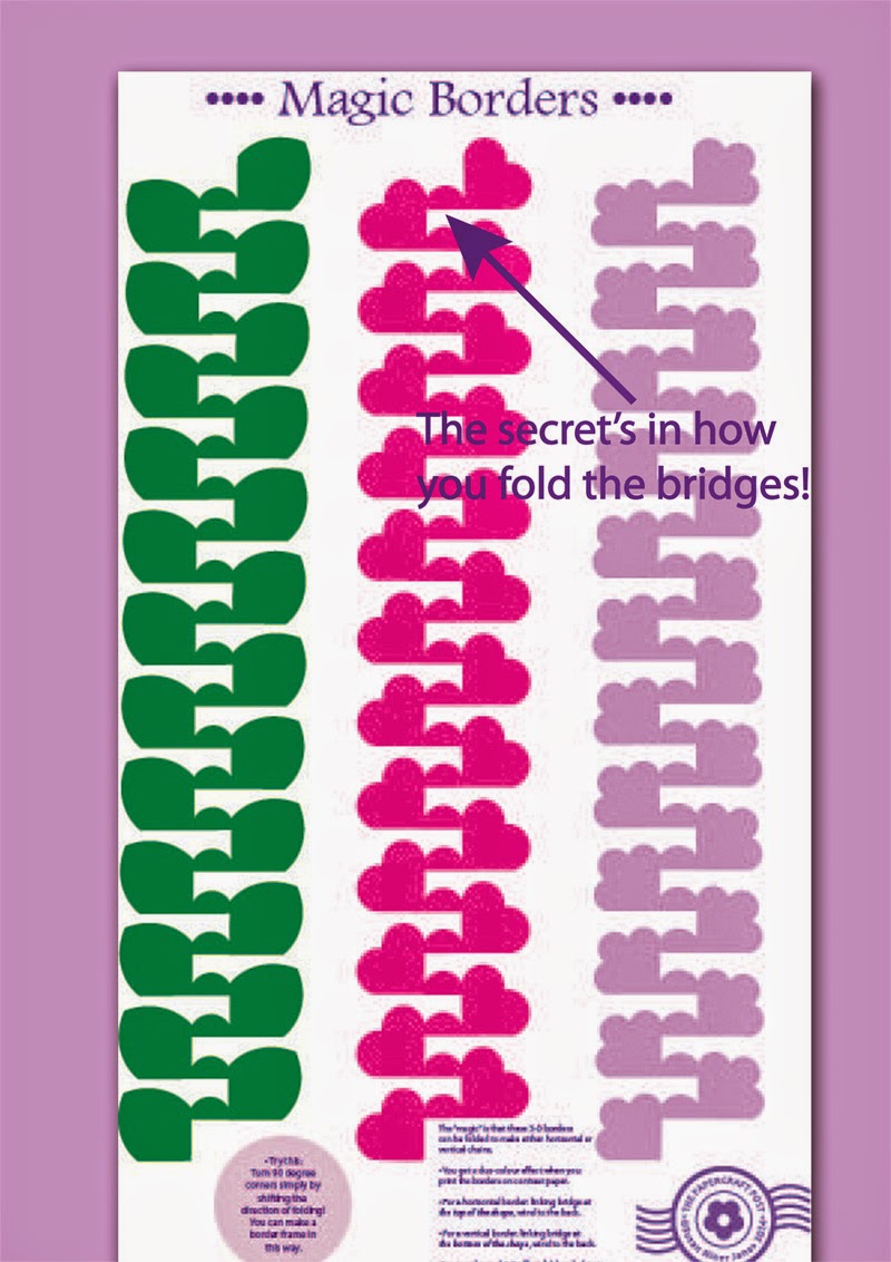 The Papercraft Post: Magic Borders