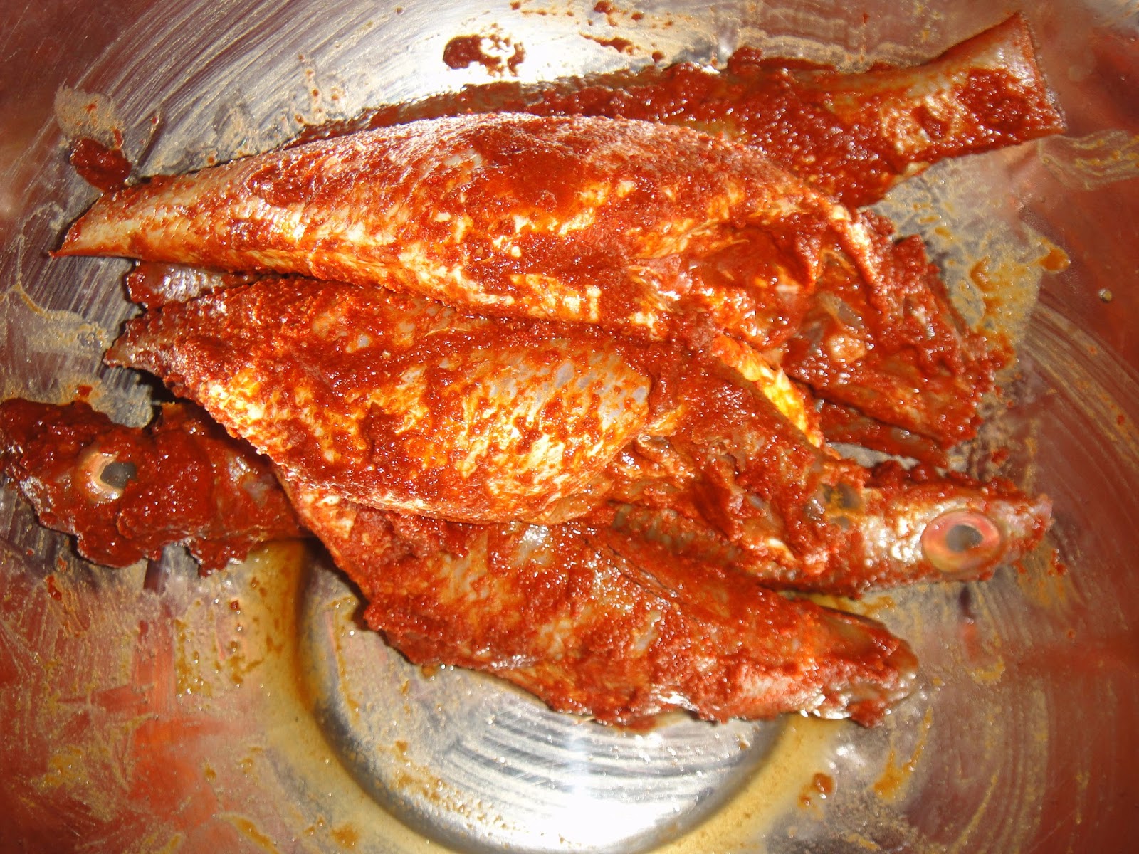 Jiya's Delicacy: Red Snapper / Sankara Fish Fry
