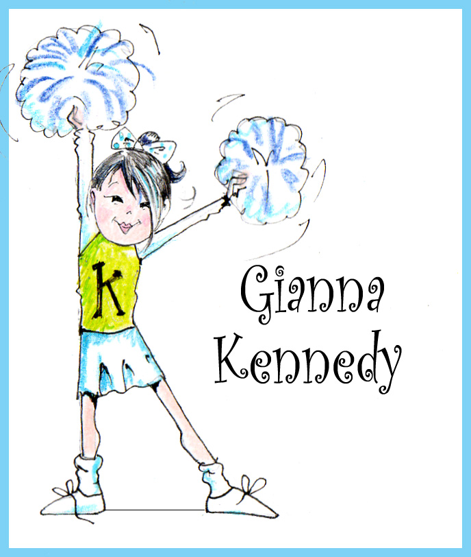 chinaGirlLove: Cheerleading Letters!