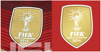 Football teams shirt and kits fan: Germany FIFA World Cup Champions badge