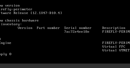 awa Network: Juniper vSRX Flow-based to Packet-based