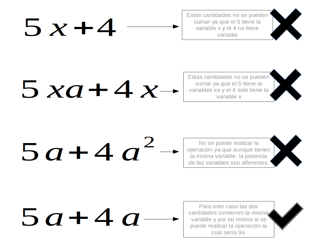 Operaciones Algebraicas.