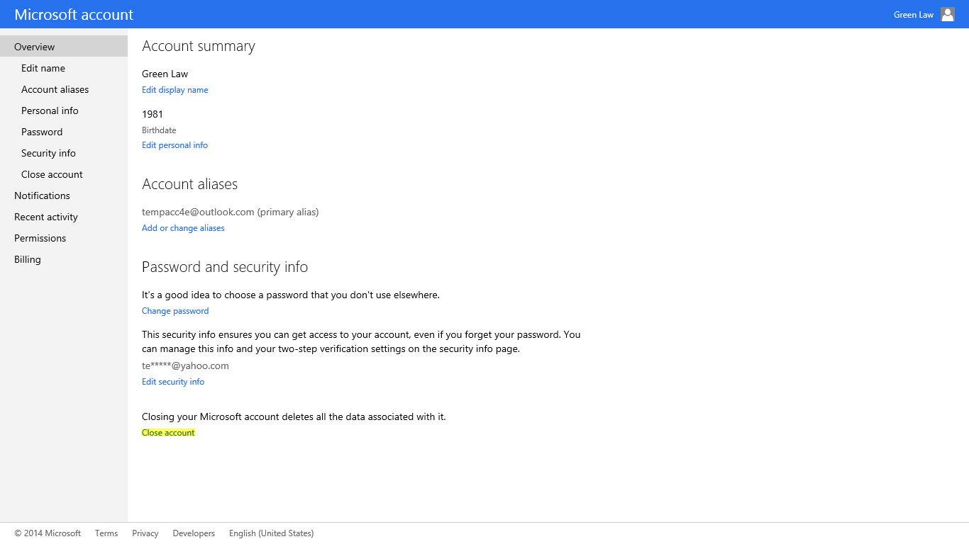 How To Close Accounts: How to close Outlook account permanently