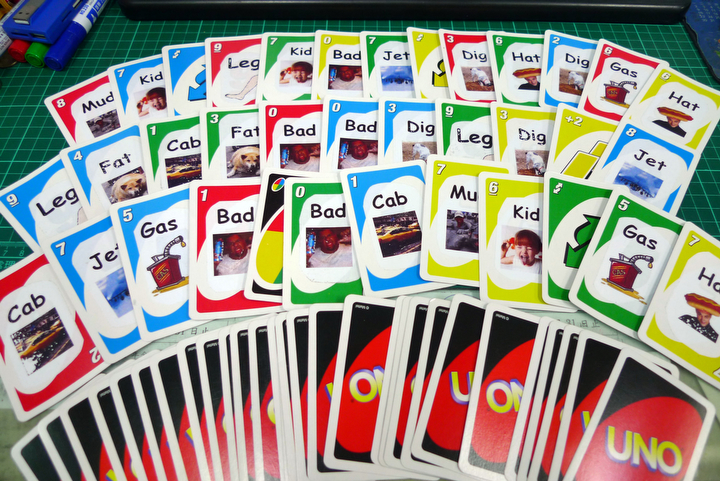 英專教育替代役 Toolbox: [教材] Phonics UNO 卡