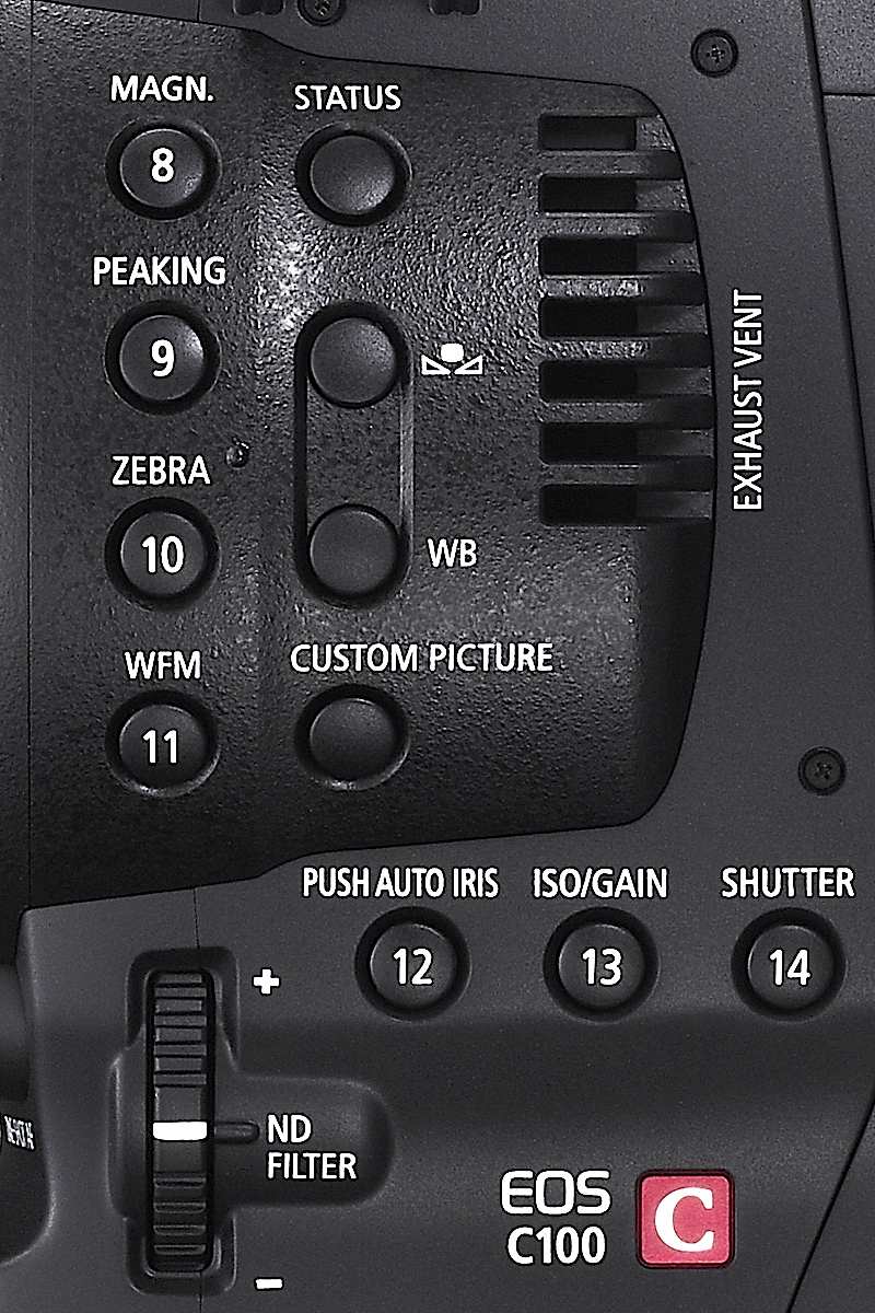 UrbanFox.TV Blog: Canon EOS C100 Super35 camera