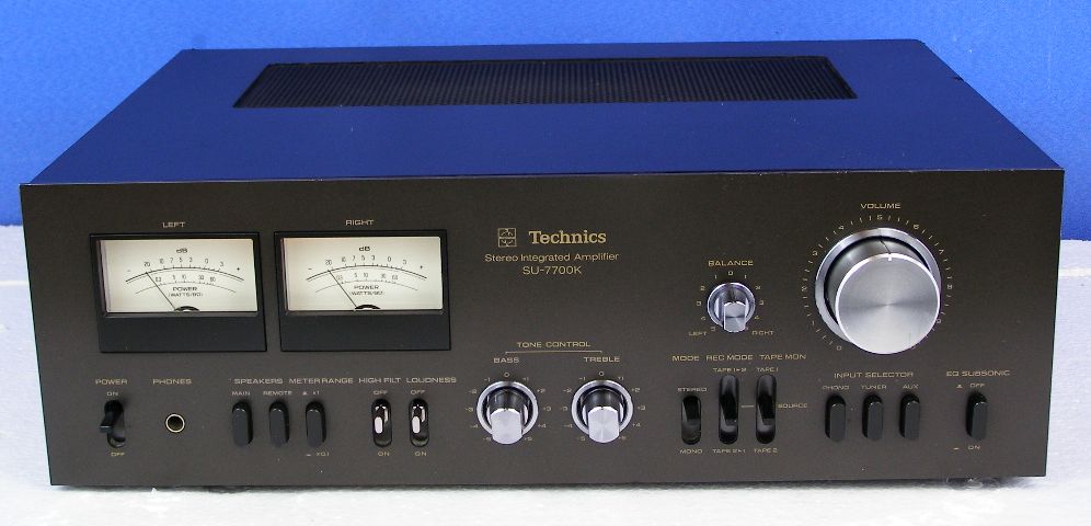 Technics SU-7700 - Integrated Amplifier | AudioBaza