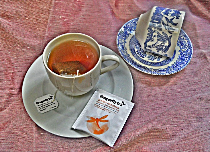 Chez Maximka: Dragonfly tea: finesse in a cup