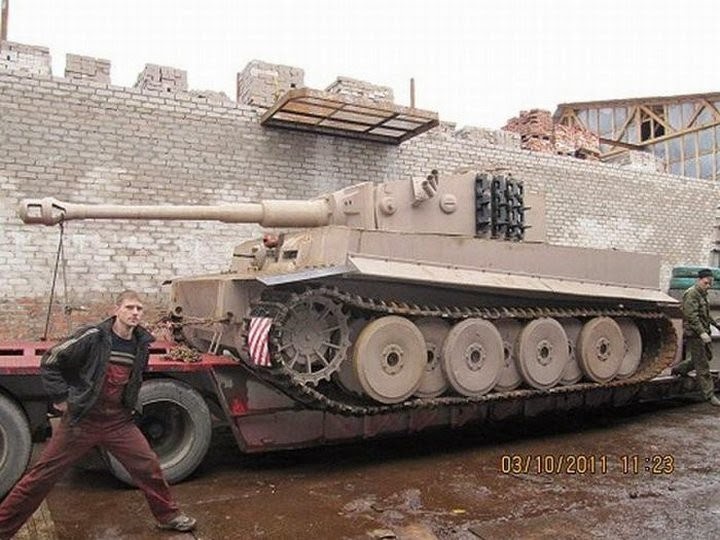 Status Report: One man built a Tiger Replica