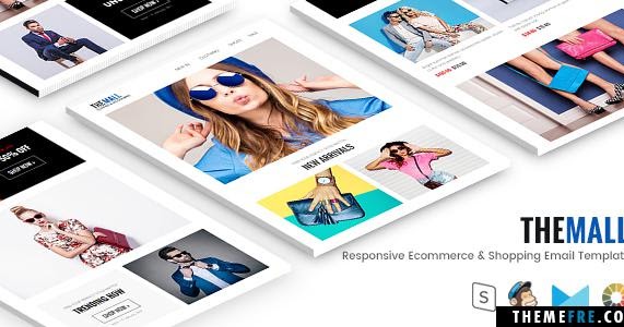 Ryley Faron The Mall - Responsive Ecommerce and Shopping Email Template + StampReady Builder ...