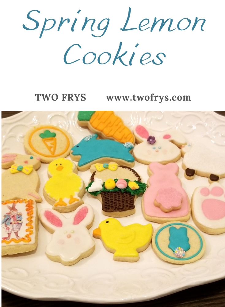 Two Frys: Spring Lemon Cookies